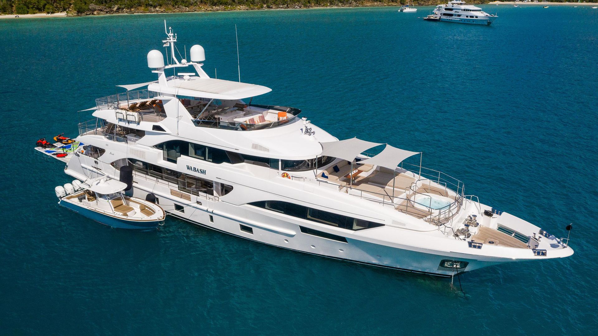 WABASH yacht for charter (Benetti, 40.24m, 2018)